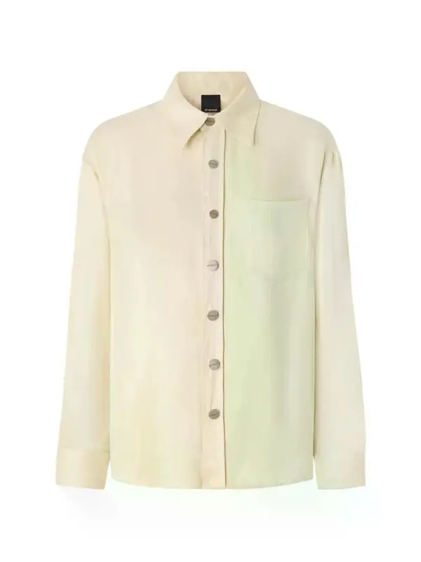 Pinko Shirt In Peachskin-feel Twill