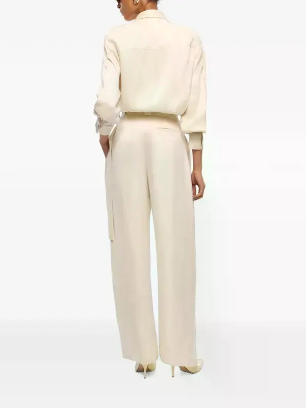 Pinko Shirt In Peachskin-feel Twill
