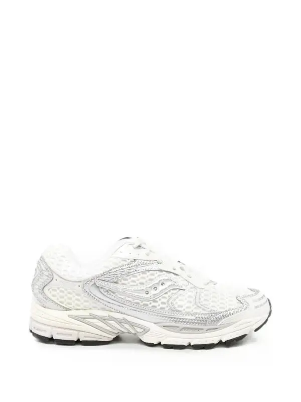 Saucony Mesh-panelled Metallic Sneakers