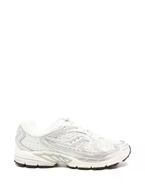 Saucony Mesh-panelled Metallic Sneakers