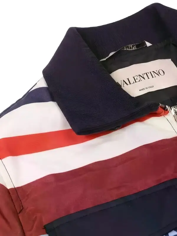 Valentino Garavani Logo-print Panelled Jacket
