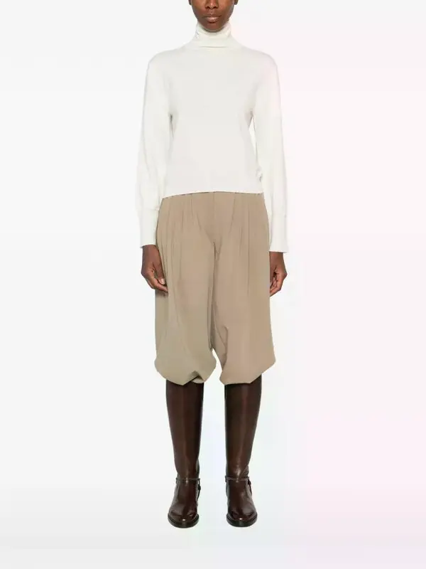 Erika Cavallini Boris Button-back Roll-neck Sweater