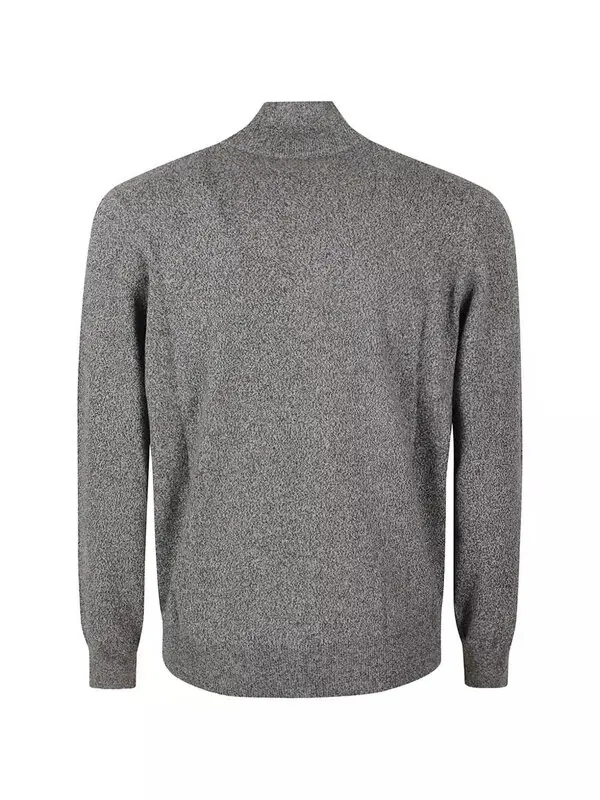 Brunello Cucinelli Zip-up Cashmere Sweater - Grey