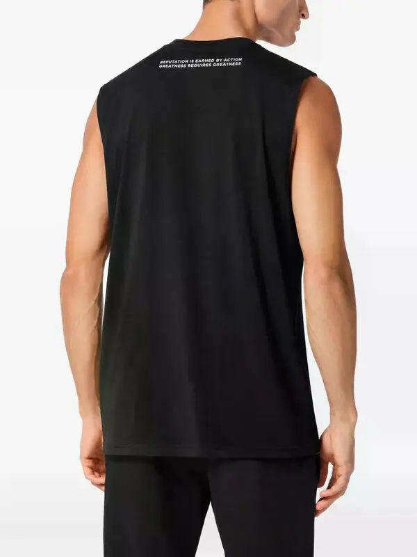 PLEIN SPORT Logo-print Tank Top