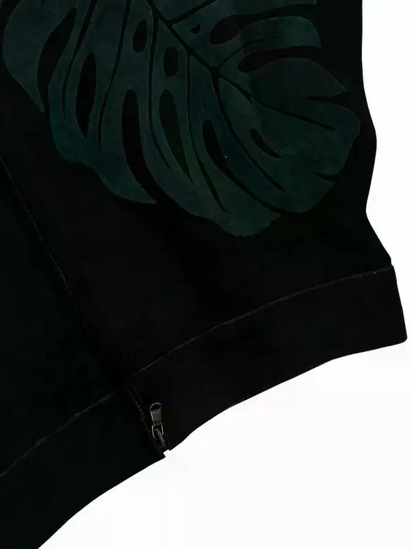 Valentino Garavani Leaf-patchwork A-line Skirt