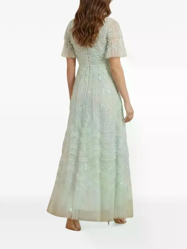 NEEDLE & THREAD Gianna Ruffled Gown