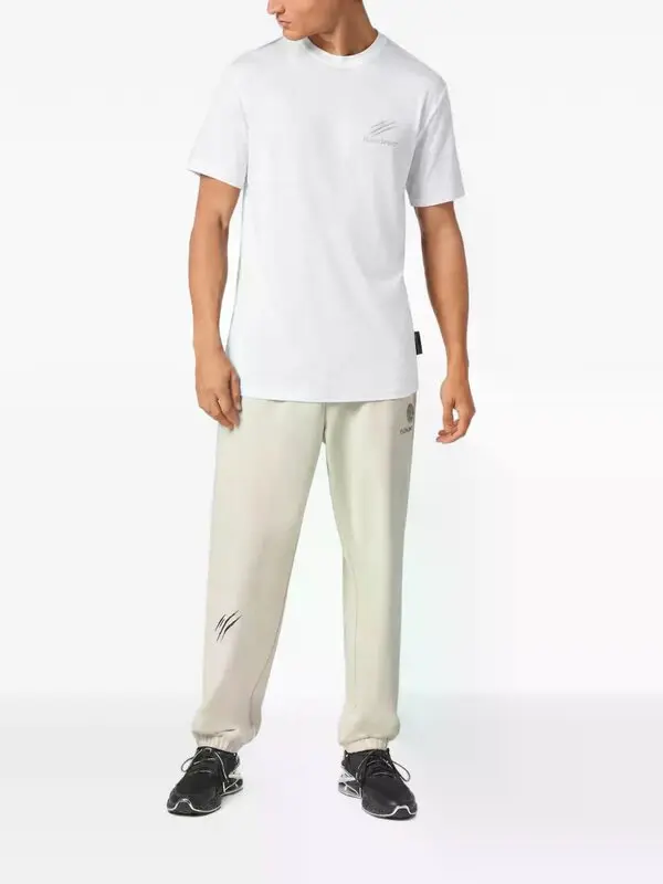 PLEIN SPORT Logo-embroidery T-shirt