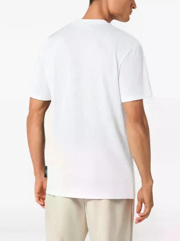 PLEIN SPORT Logo-embroidery T-shirt