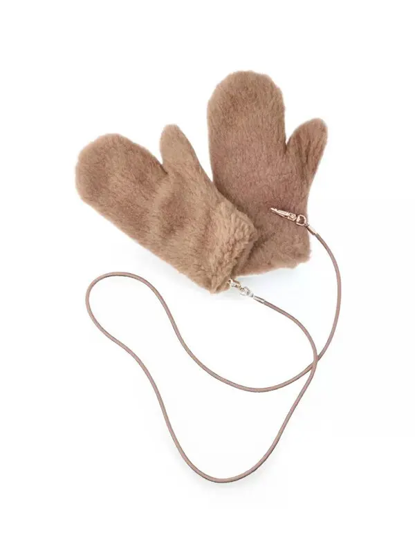 Max Mara Teddy Mittens