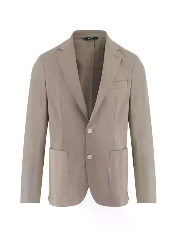 BOSS Notch-lapels Single-breasted Blazer