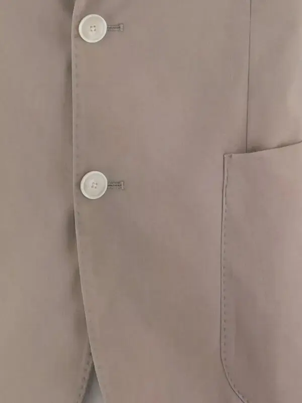 BOSS Notch-lapels Single-breasted Blazer - Brown