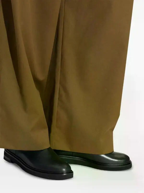 Max Mara Apio Buckle-strap Leather Chelsea Boots