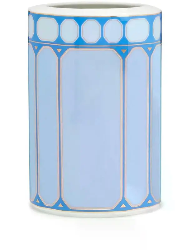 ROSENTHAL Signum Azure Graphic-print Vase