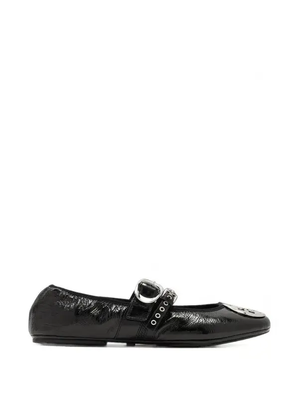 Tory Burch Reva Punk Travel Ballet Flats
