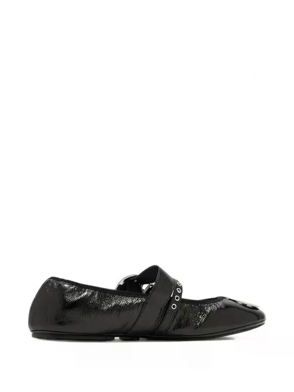 Tory Burch Reva Punk Travel Ballet Flats