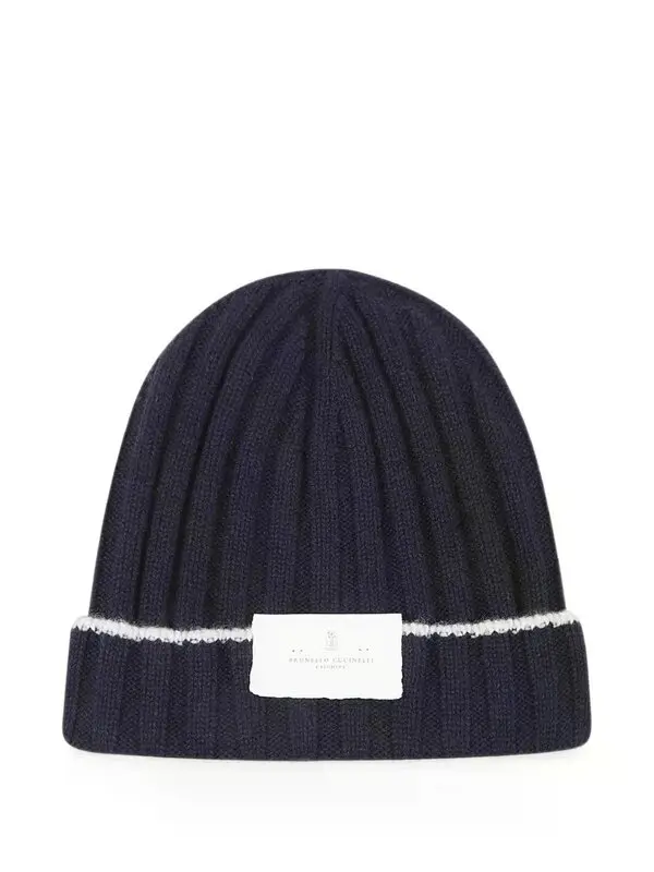 Brunello Cucinelli Cashmere Rib-knit Beanie