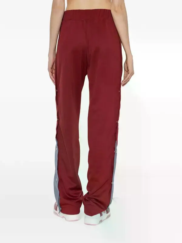 Off-White Logo-embroidered Press-stud Track Pants