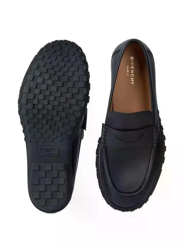 Givenchy Echo Loafers In Leather
