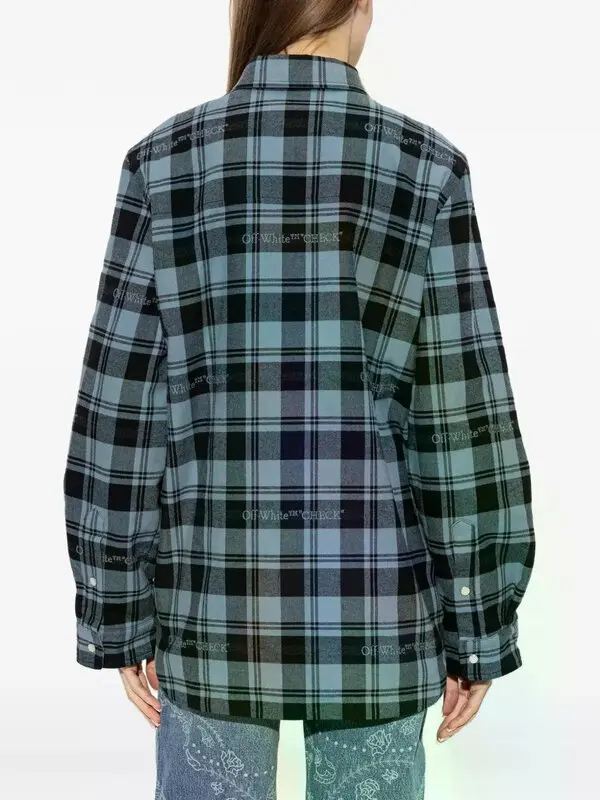 Off-White Checked Shirt