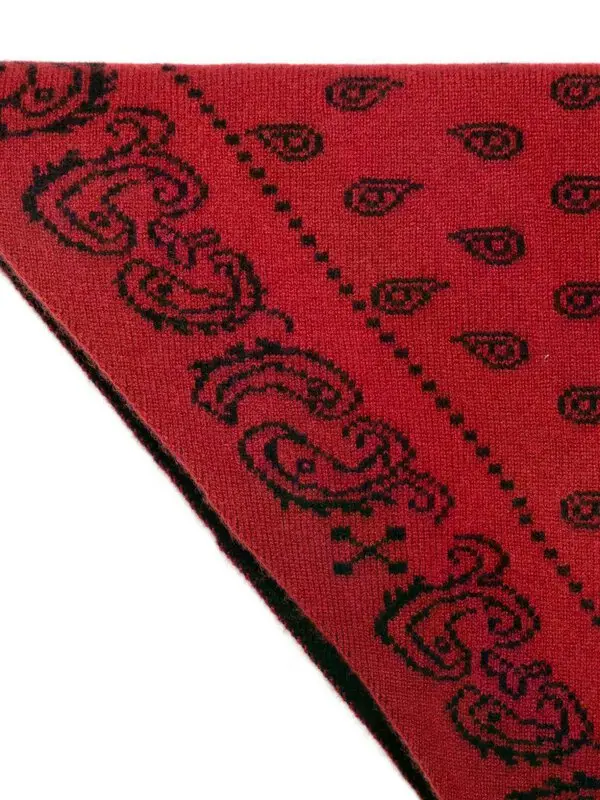 Guest In Residence Paisley-print Cashmere Scarf