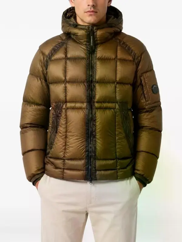 C.P. COMPANY Lens-detail Quilted Padded Jacket