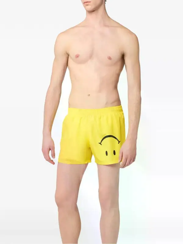 Moschino X Smiley® Nylon Swim Boxer Shorts