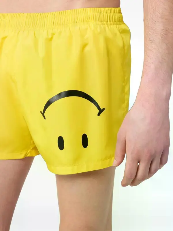 Moschino X Smiley® Nylon Swim Boxer Shorts