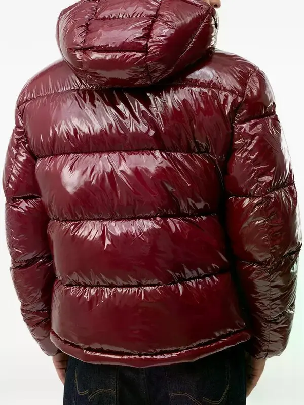 Hugo Water-repellent Puffer Jacket With Tonal-logo