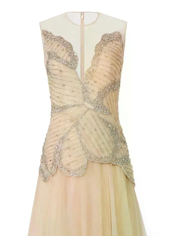 Costarellos Arabella Embellished Gown