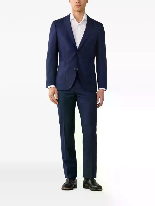 HACKETT  Rustic Tropical Single-breasted Wool Suit