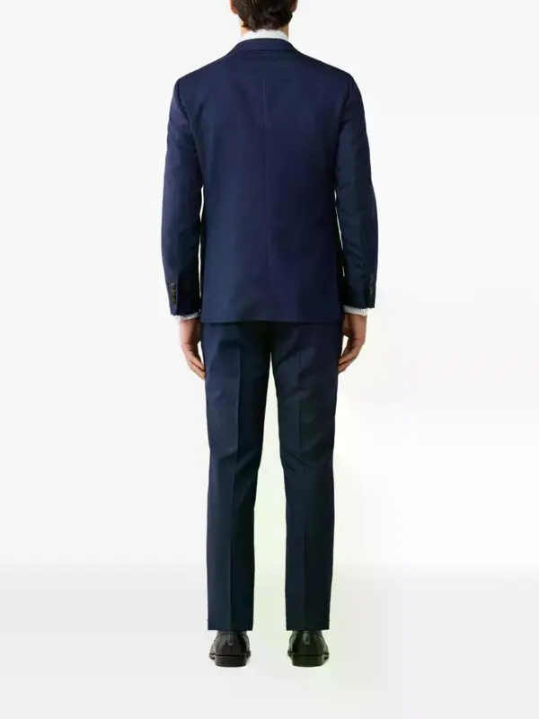 HACKETT  Rustic Tropical Single-breasted Wool Suit
