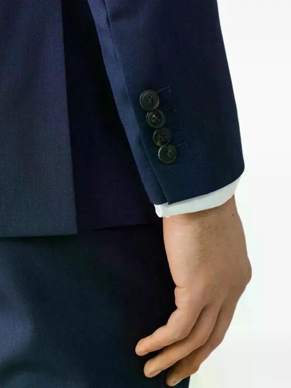 HACKETT  Rustic Tropical Single-breasted Wool Suit