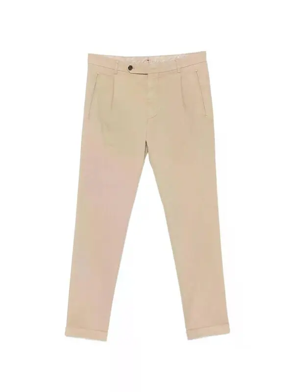 BERWICH Pleated Straight-leg Trousers