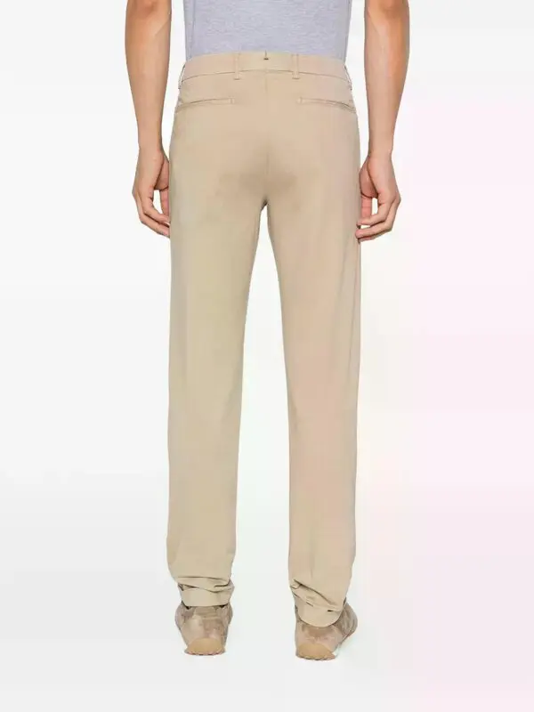 BERWICH Pleated Straight-leg Trousers
