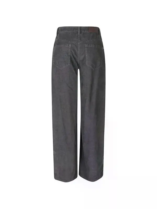 Brunello Cucinelli Corduroy Wide-leg Trousers
