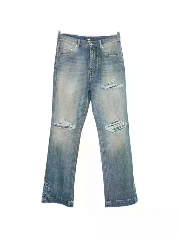 Amiri Distressed Faded Jeans