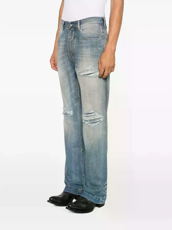Amiri Distressed Faded Jeans