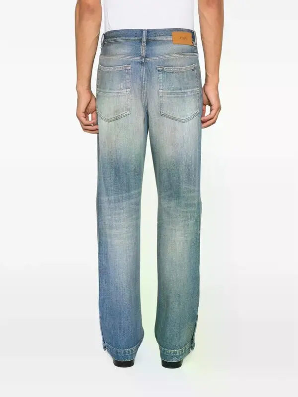 Amiri Distressed Faded Jeans