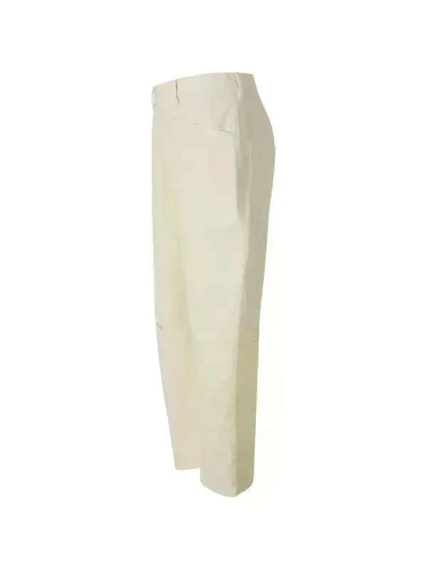 NILI LOTAN Corduroy Panelled Trousers - Neutrals