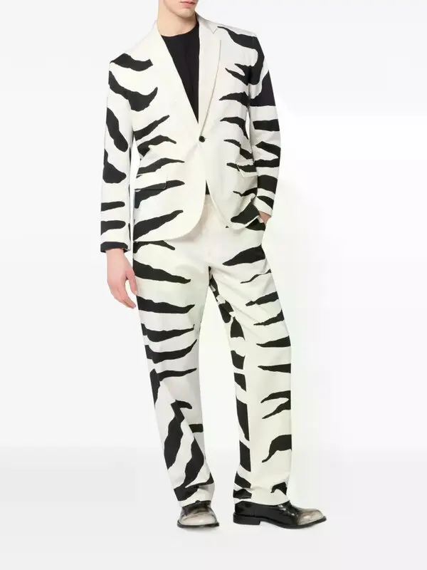 Moschino Heavyweight Printed Cotton Pants