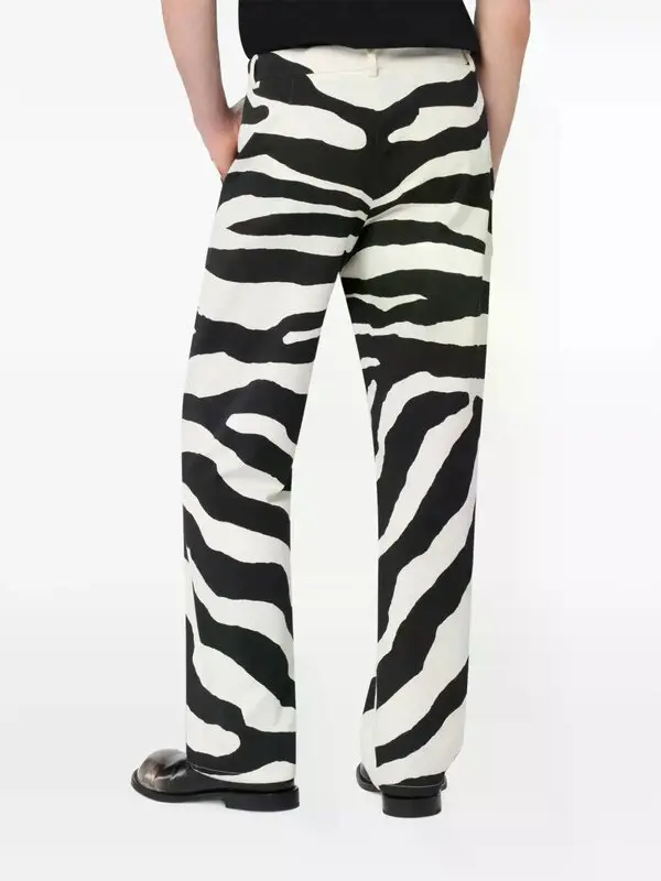 Moschino Heavyweight Printed Cotton Pants