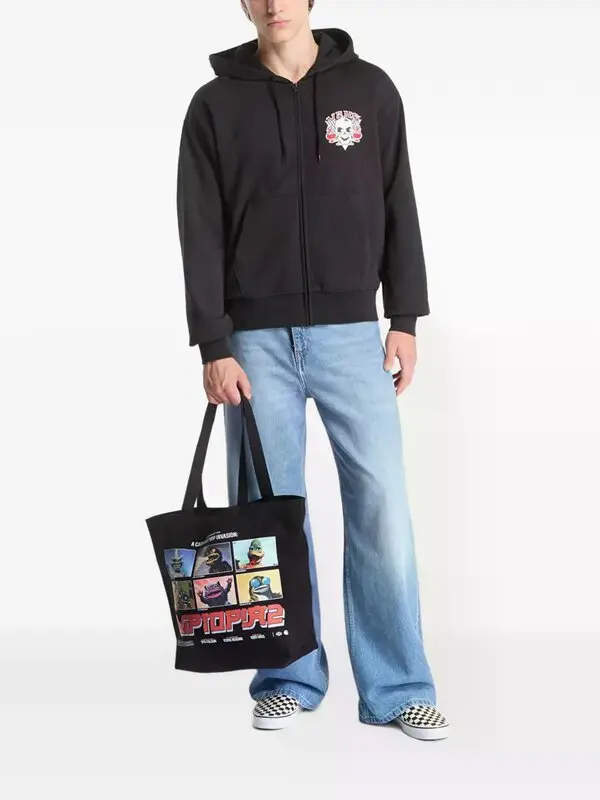 VANS Blaze Head Graphic-print Zip-up Hoodie