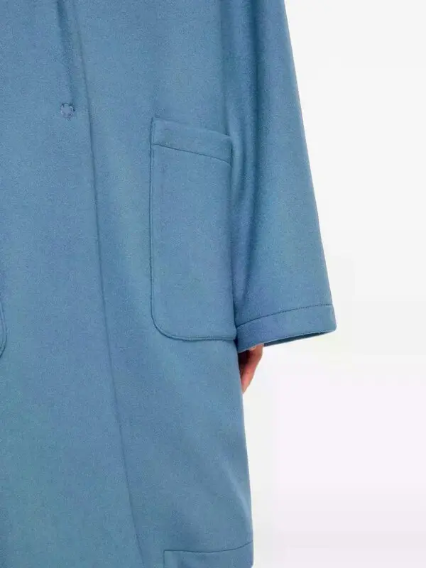 SEMICOUTURE Sigmund-lapels Patch-pockets Coat