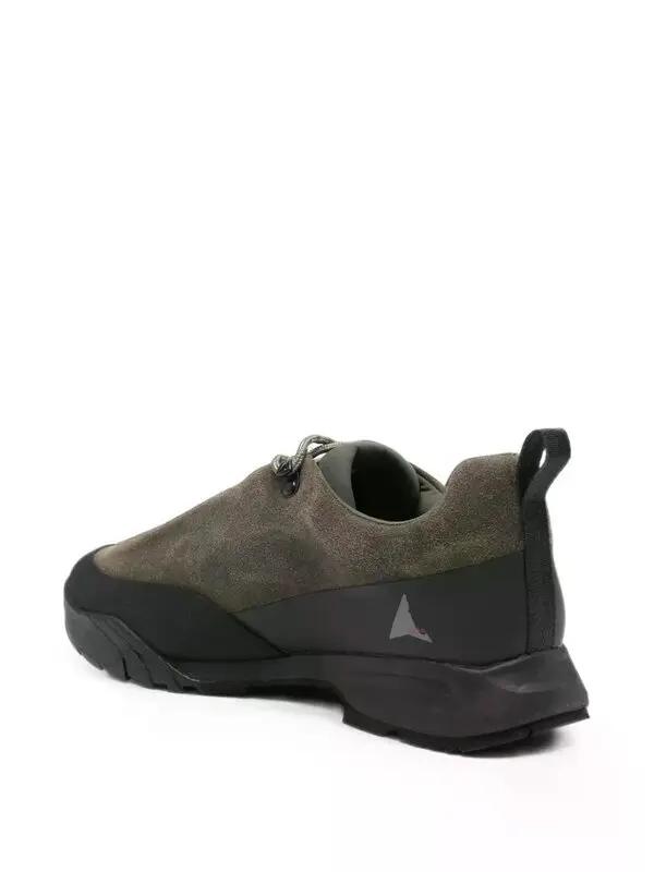 ROA Suede Panelled Sneakers