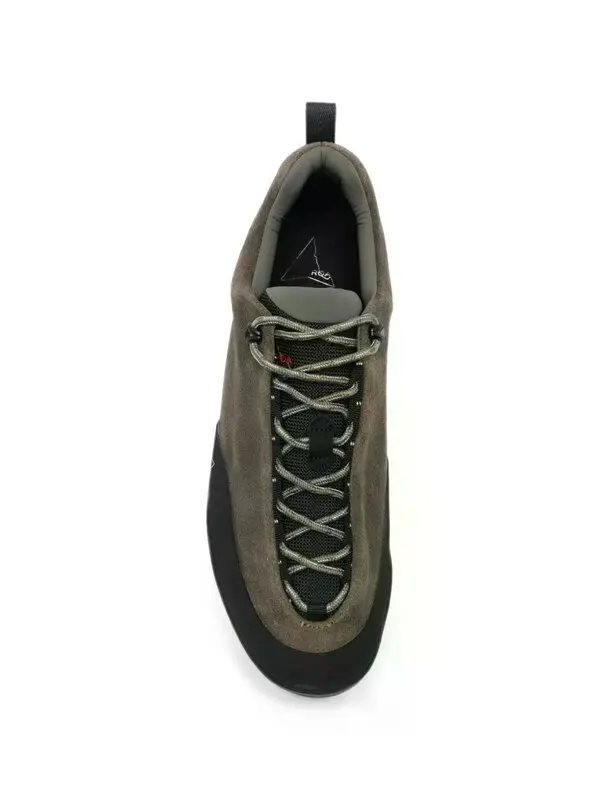 ROA Suede Panelled Sneakers