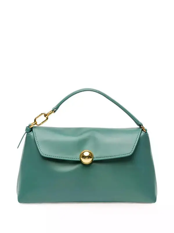 Furla Sfera Leather Shoulder Bag - Green