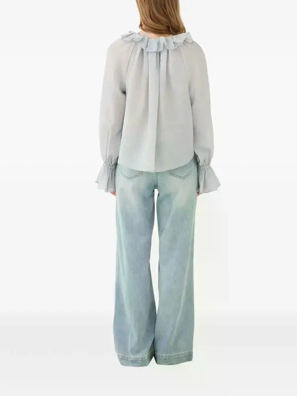 ELEH Belt-loop Wide-leg Jeans