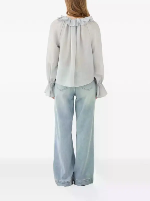 ELEH Belt-loop Wide-leg Jeans