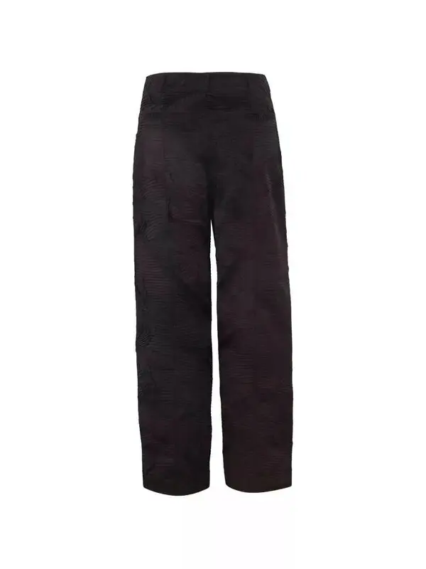Ulla Johnson Carine Textured Wide-leg Trousers
