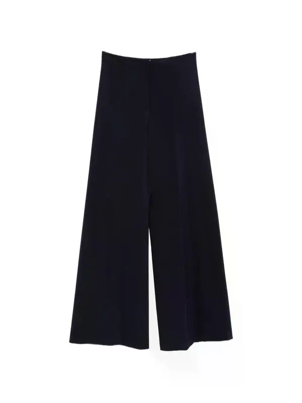 Liviana Conti Wide-leg Tailored Trousers - Blue